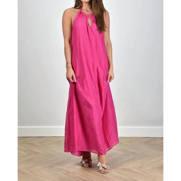 XiRENA | Dresses | New Xirena Halter Neck Drue Dress In Star Ruby ...